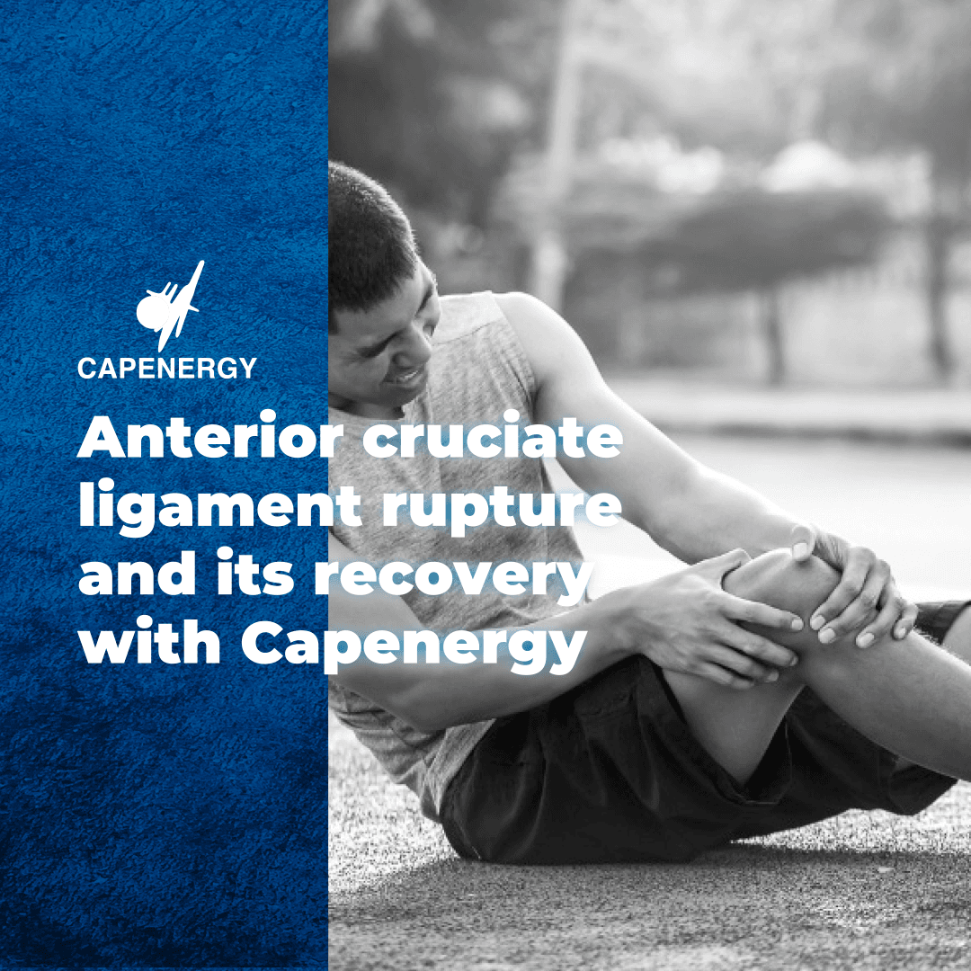 Anterior cruciate ligament rupture and its recovery with Capenergy ...